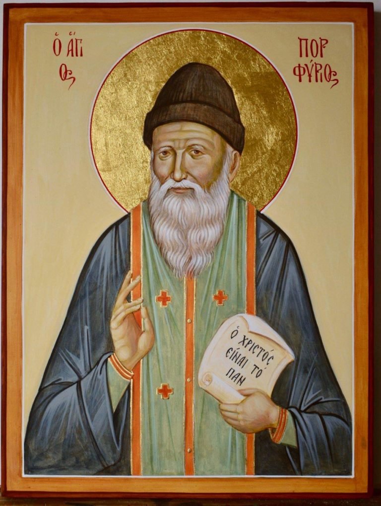 St. Porphyrios. – The Sign of the Theotokos Orthodox Church